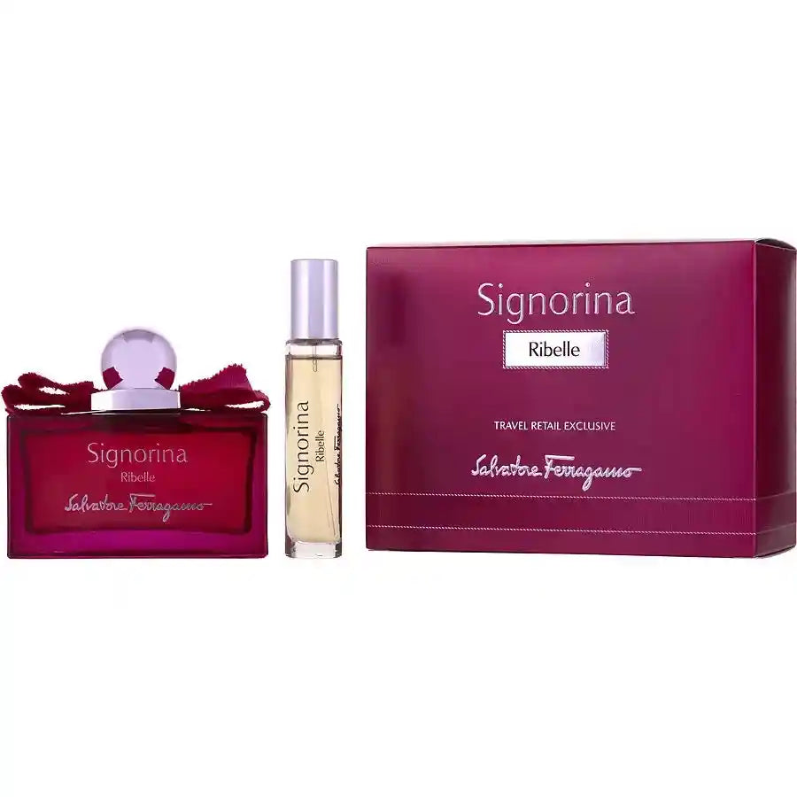 Set 2 Piezas Signorina Ribelle - Perfumes Salvatore Ferragamo para Dama ...